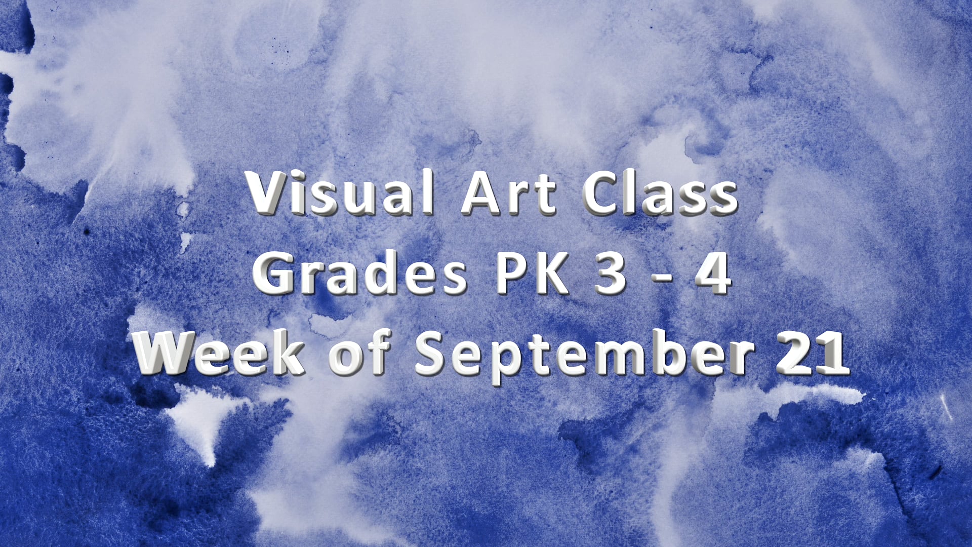 Bancroft Visual Art Week 3 on Vimeo