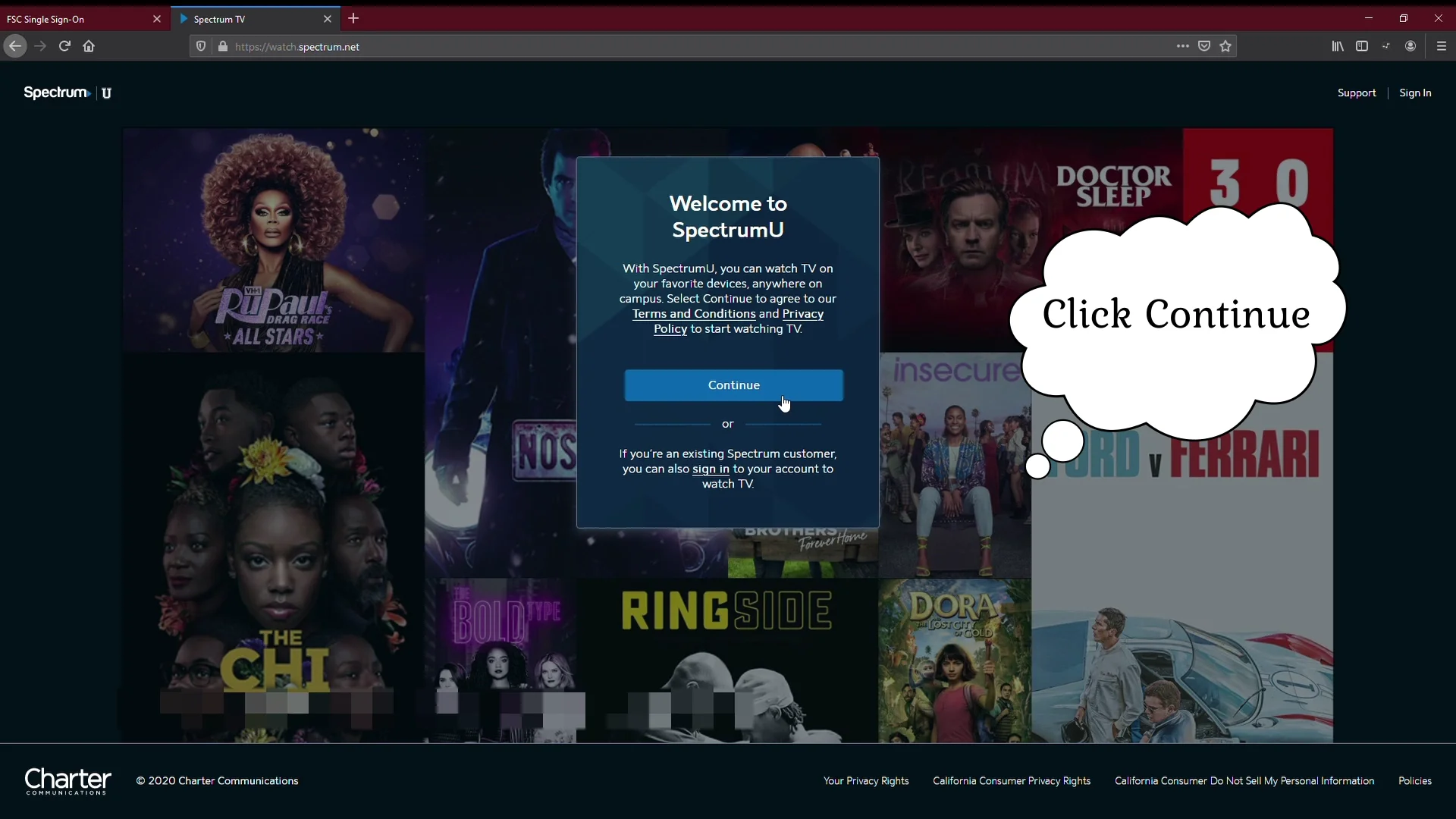 Florida Southern College Single Sign on Tutorial