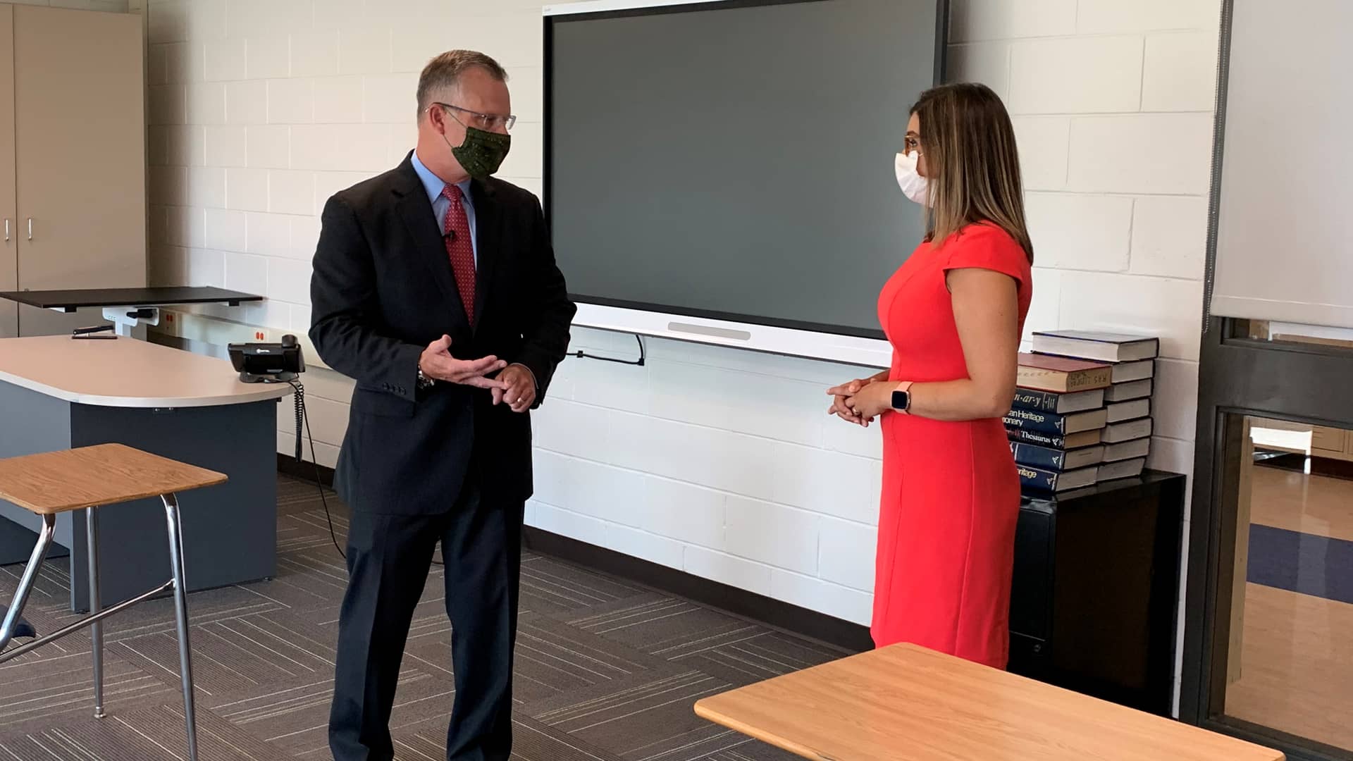 Dr. Shaner and Broadcast Journalist Jenn Schanz talk about in-person ...