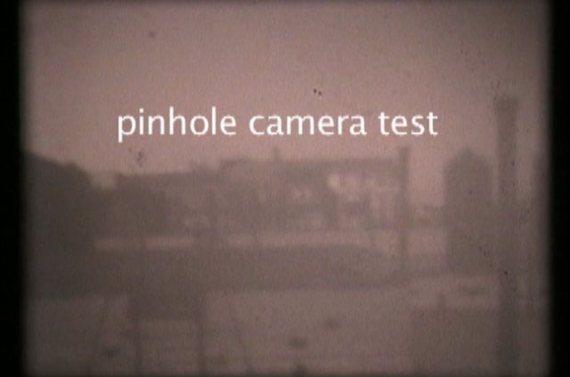 PINHOLE CAMERA TEST - BOLEX 16MM on Vimeo