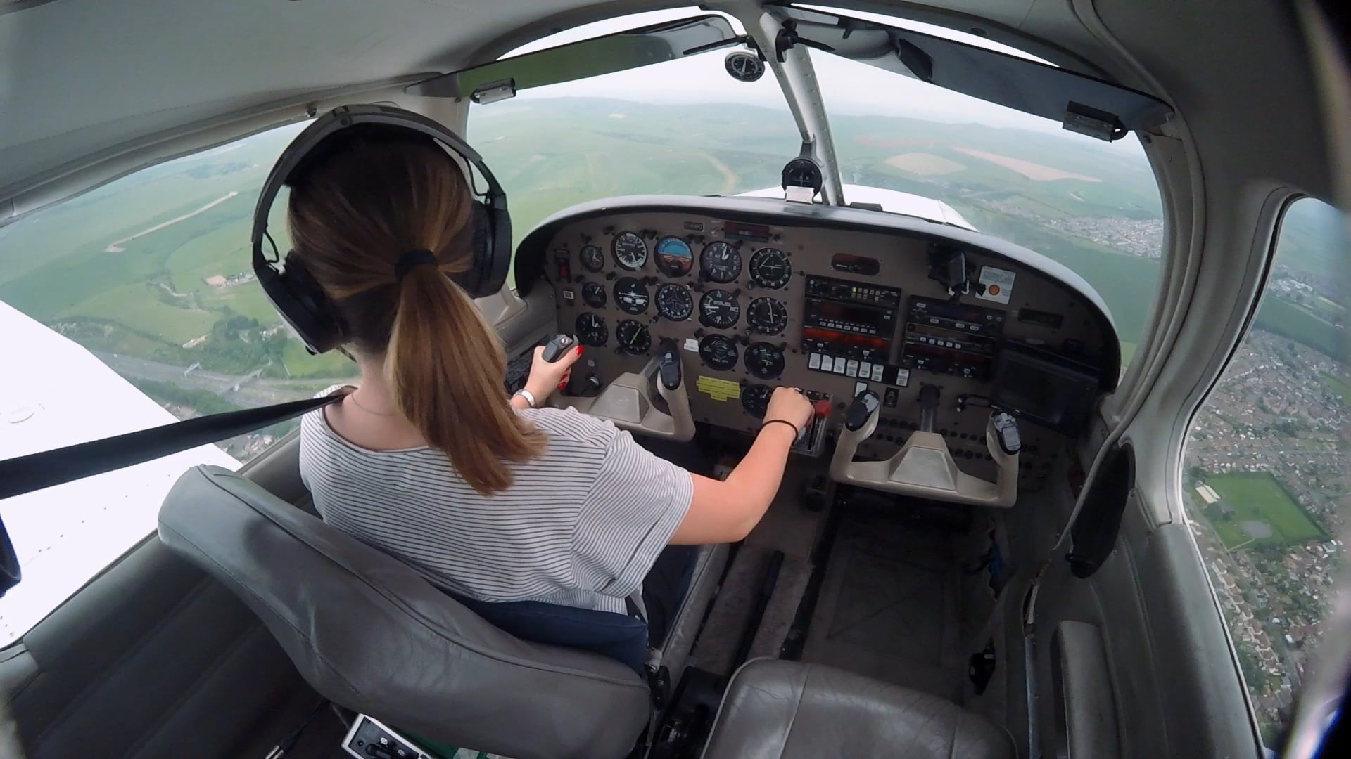 Watch Beth Moran First Solo - complete flight Online | Vimeo On Demand ...