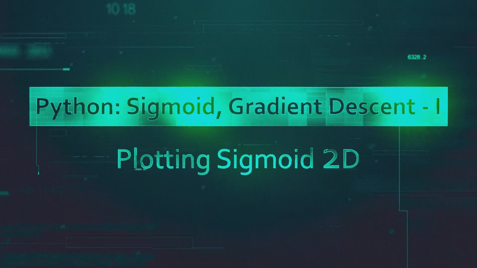 Plotting Sigmoid 2D on Vimeo