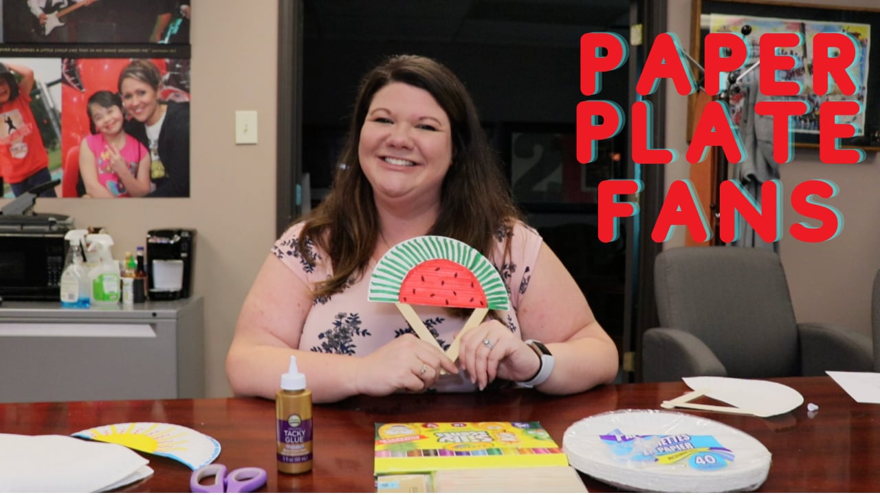 Creativity Connection: How to Make Paper Plate Fans on Vimeo