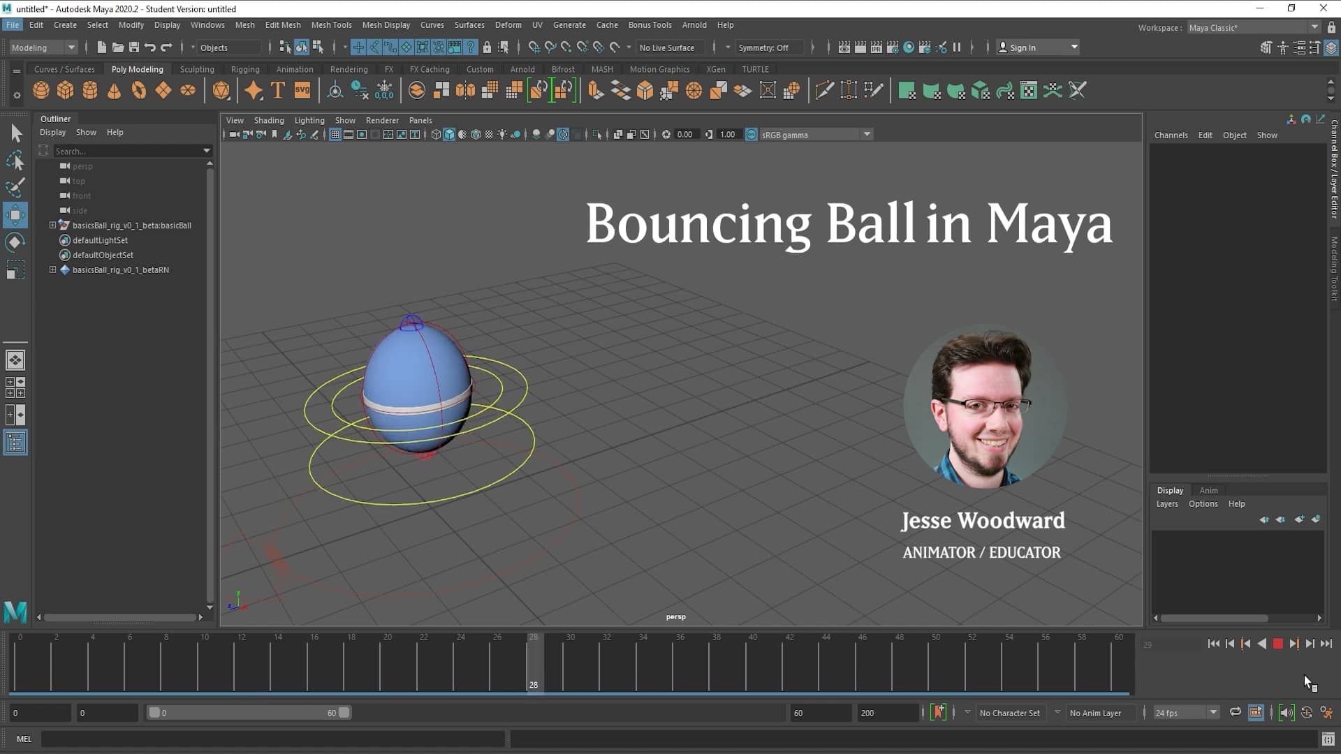 Bouncing Ball in Autodesk Maya on Vimeo