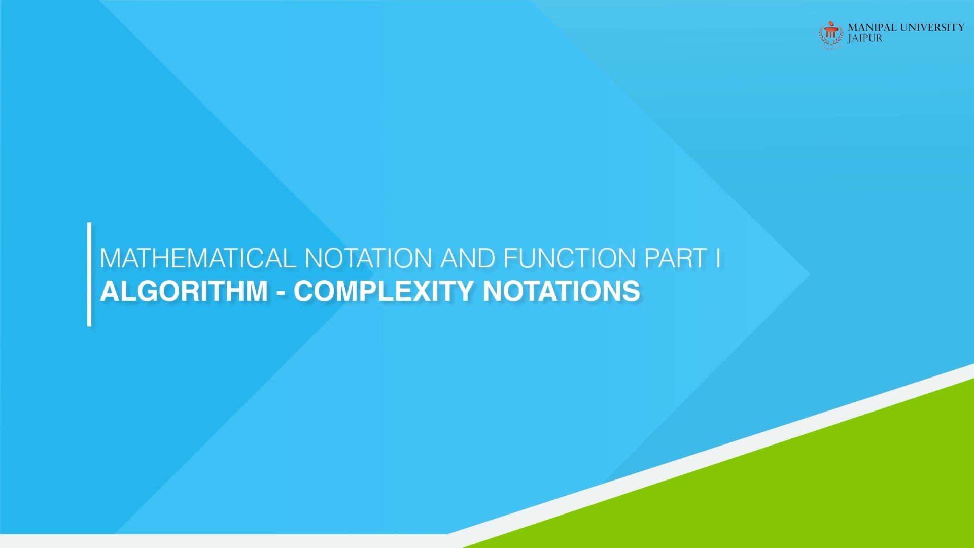 DCA6202_U02_V02_Mathematical Notation and Function Part - I on Vimeo