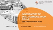 DCA1204 U11 V01 Introduction To Oral Communication Skills On Vimeo