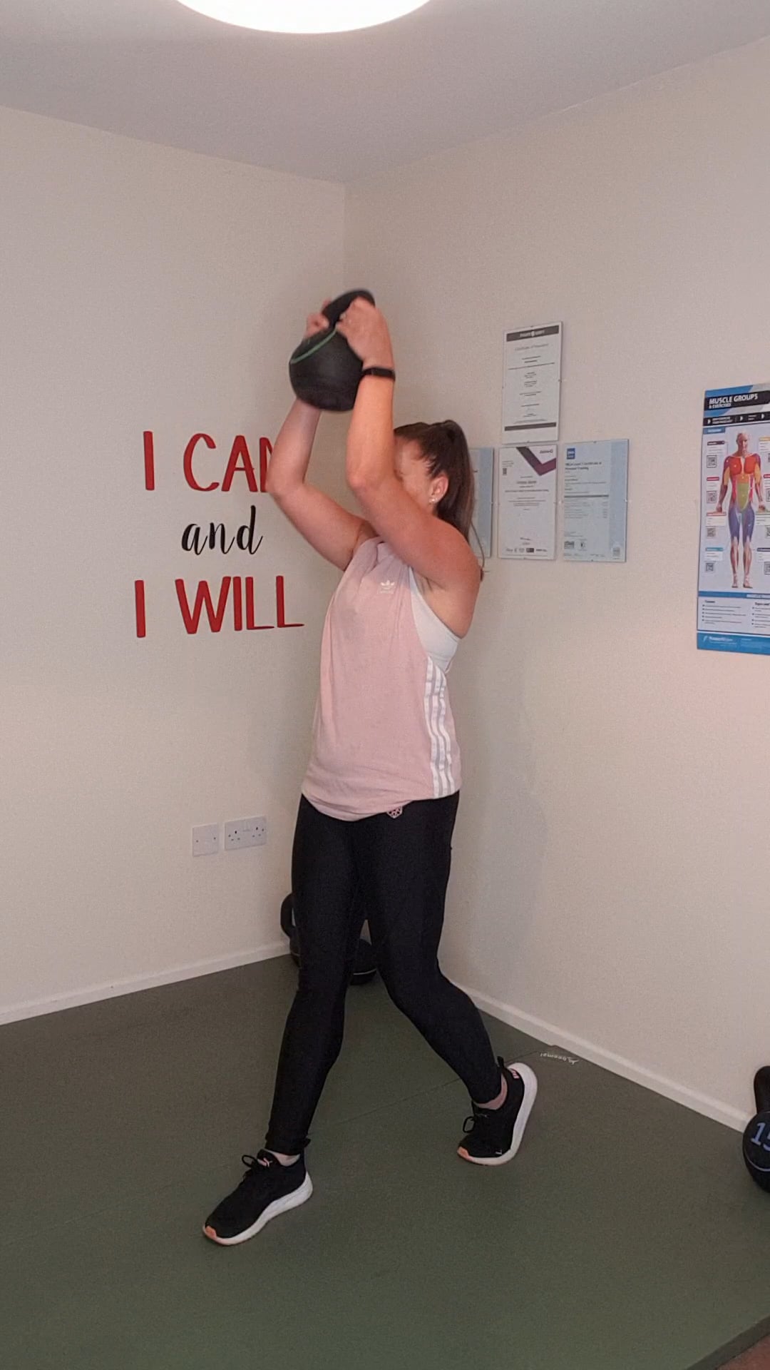 KB Press into Tricep Extension on Vimeo