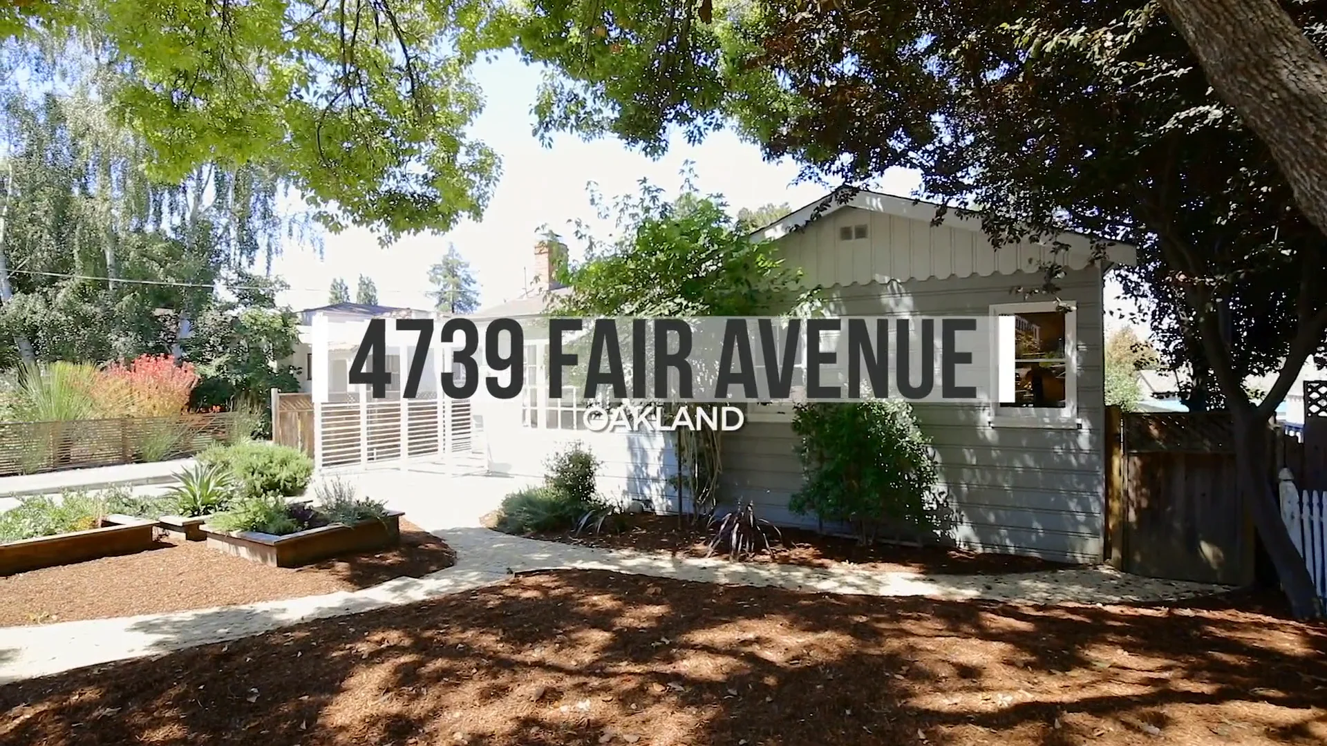 4739 Fair Avenue, Oakland - Presented by: Annie Tegner on Vimeo