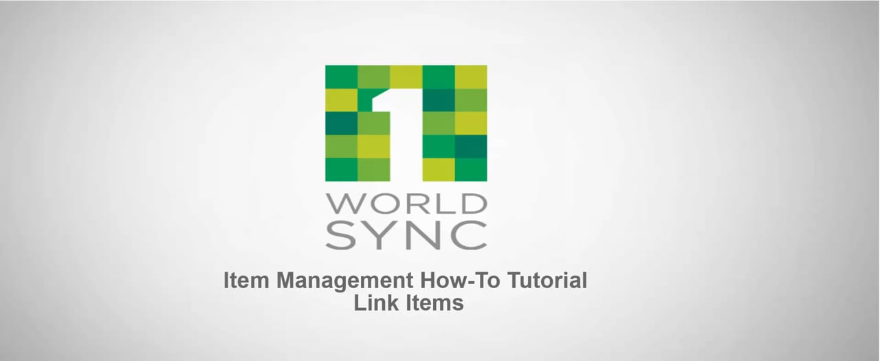 101 Basic - How to Link Items to create a Hierarch... - 1WorldSync Customer Community