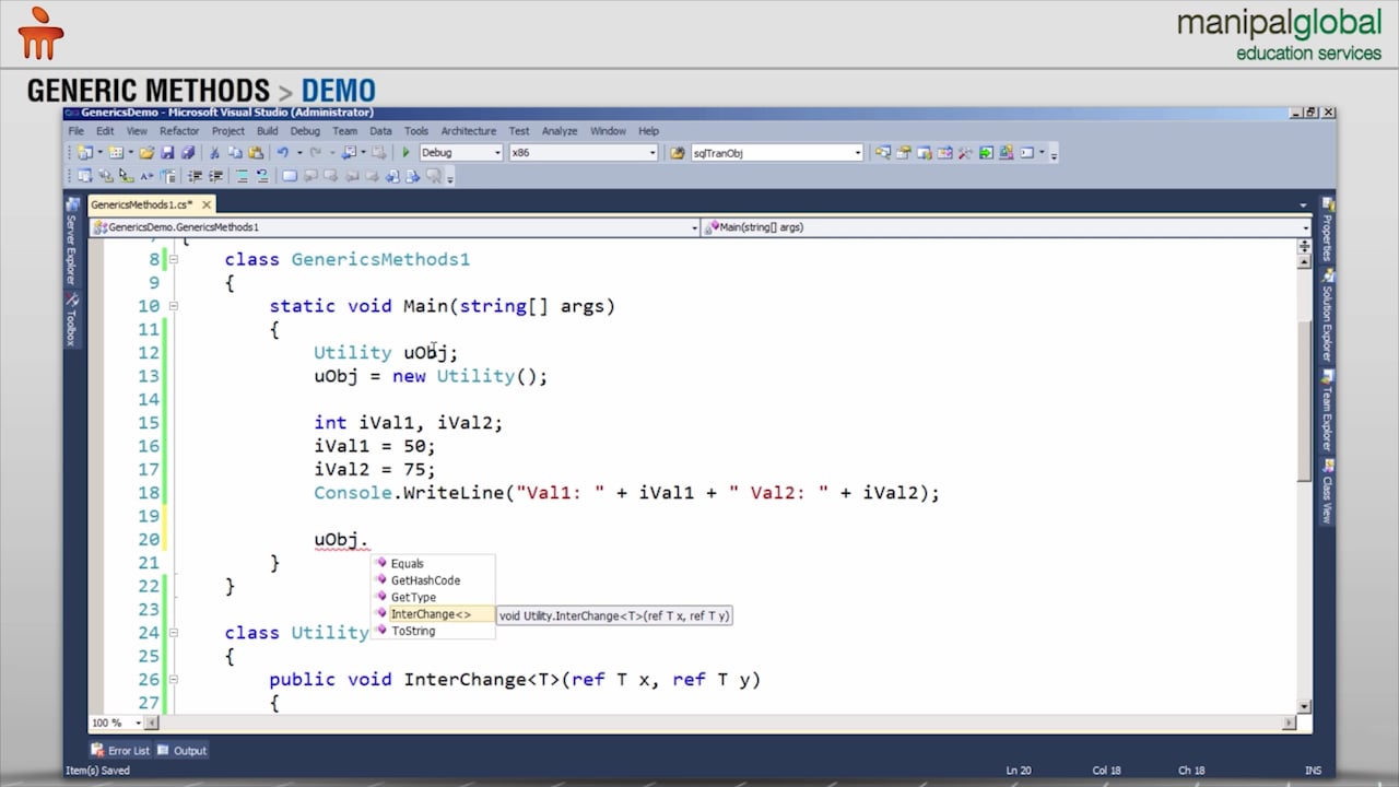 18_Generics methods-Demo on Vimeo