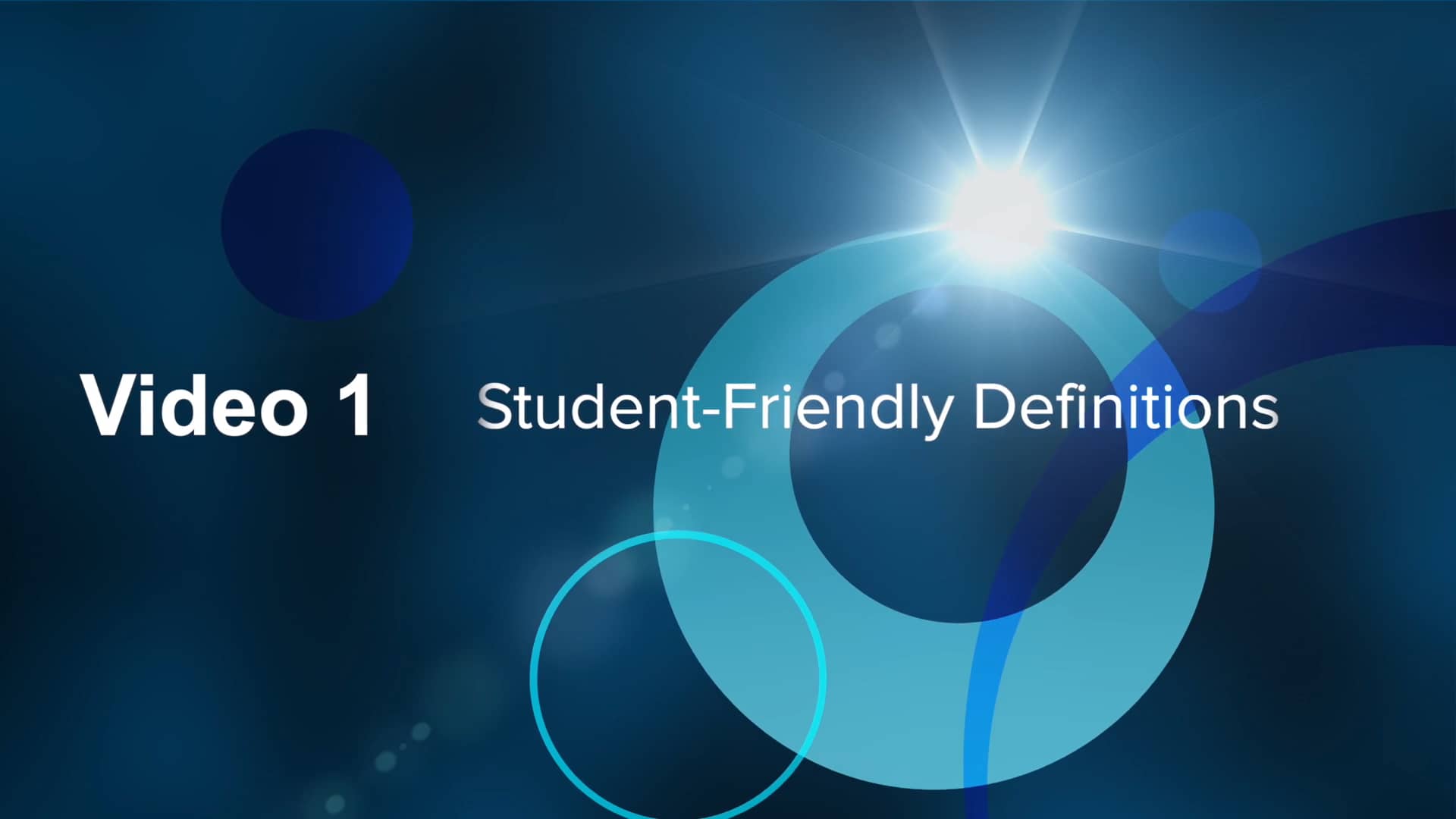 Effective Vocabulary Instruction: Student-Friendly Definitions on Vimeo