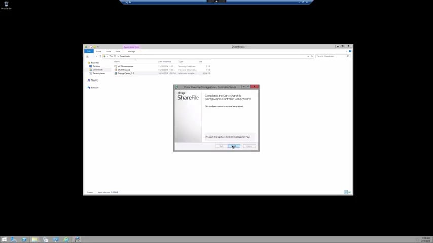 ShareFile Enterprise Video 4 Configure StorageZone Controller Servers ...