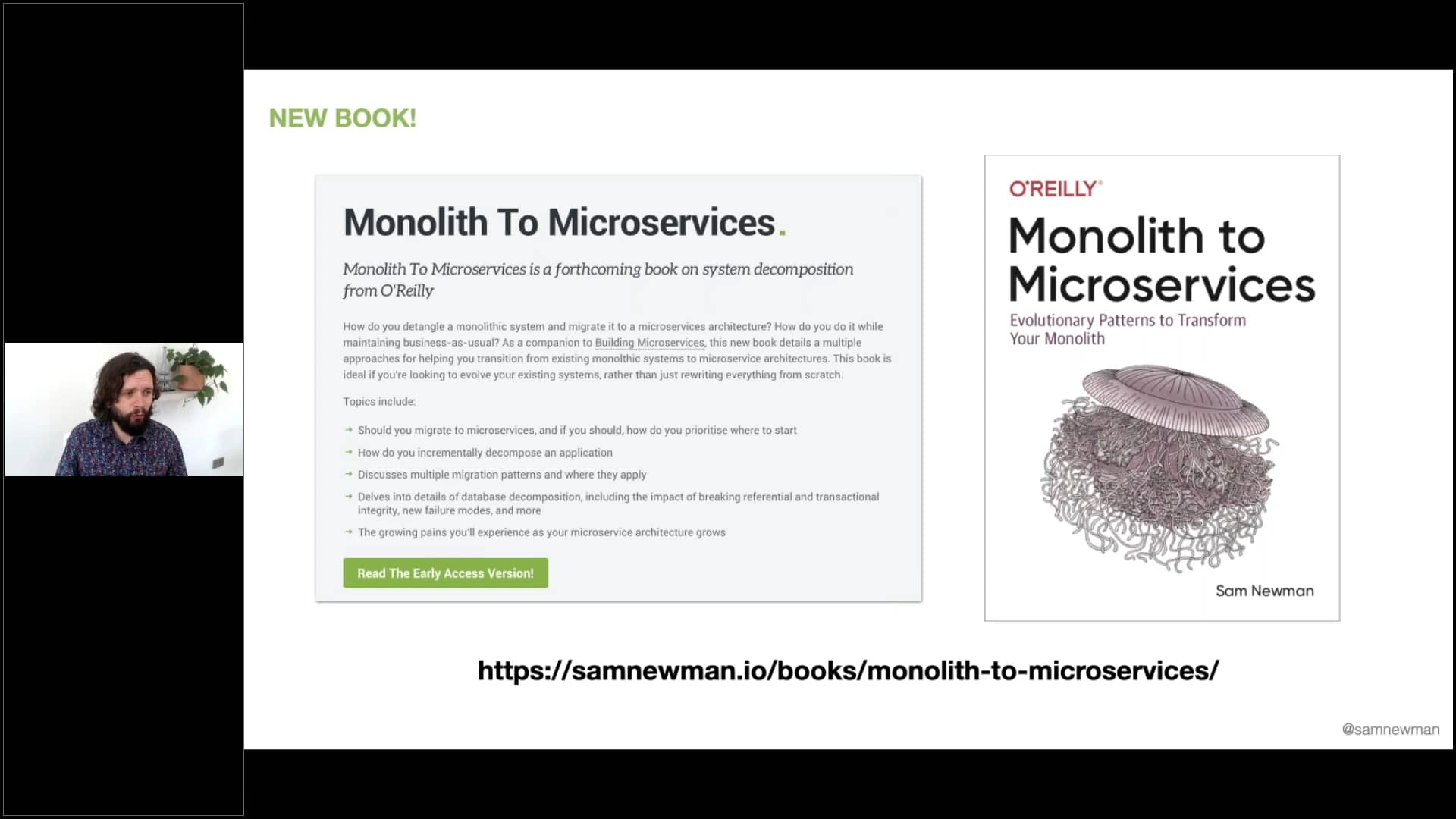 Sam Newman - the architectural migration from monolith to microservices ...