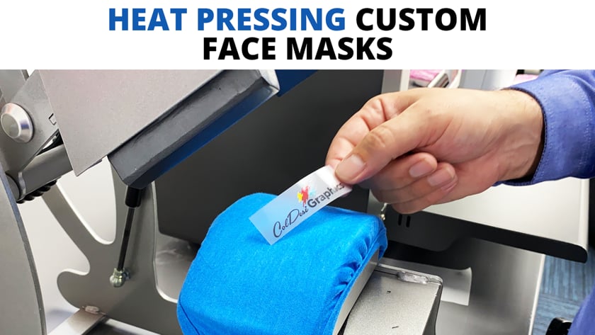 Tips for Heat Pressing Custom Face Masks - Heat Press