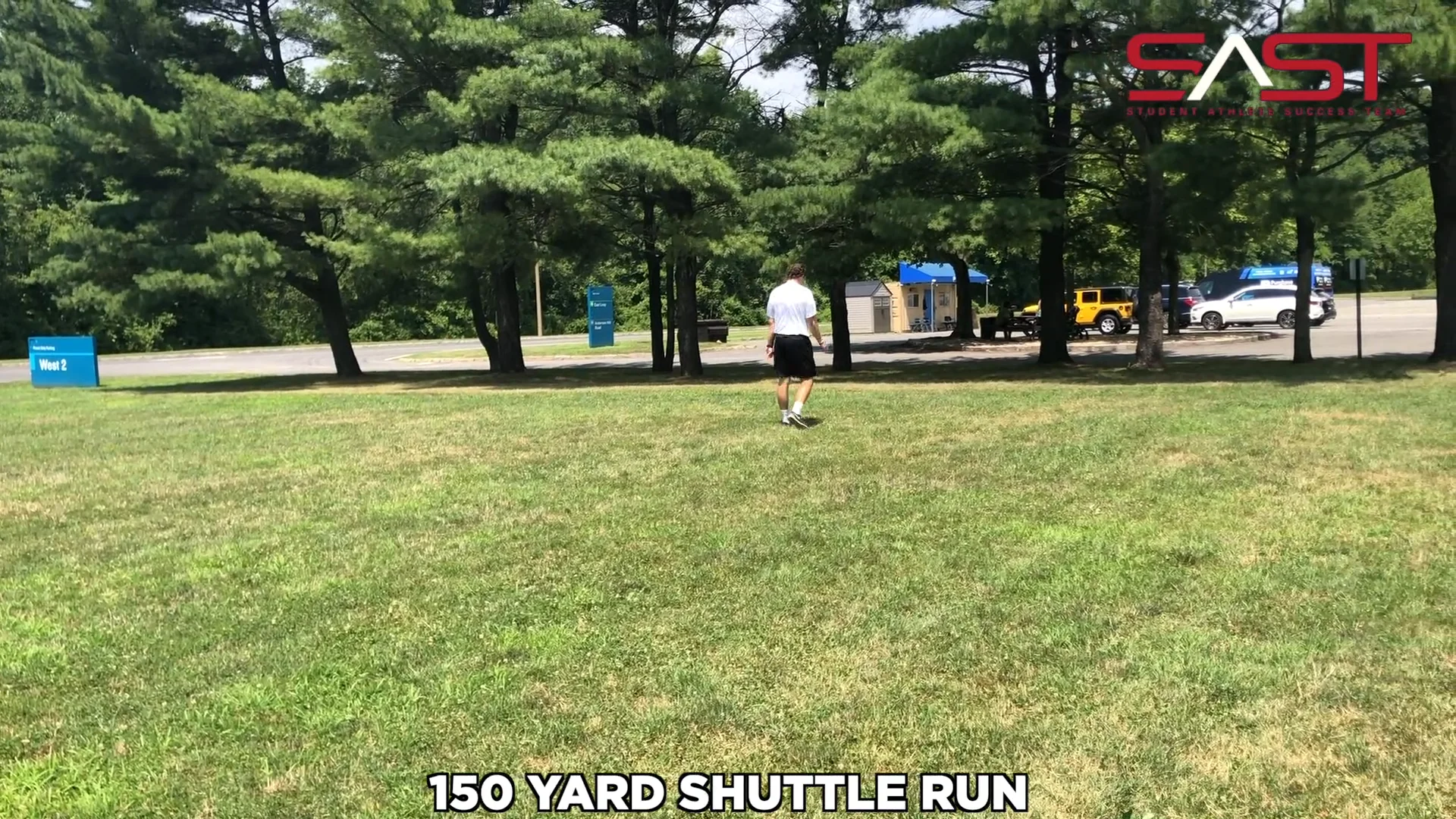 150 YARD SHUTTLE RUN on Vimeo