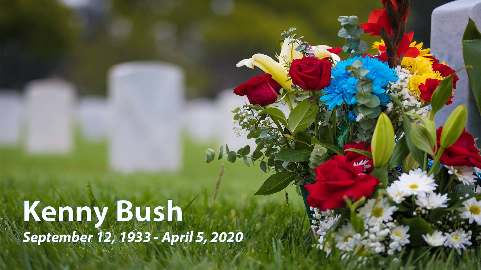 Interment with Military Honors for Kenny Bush on Vimeo