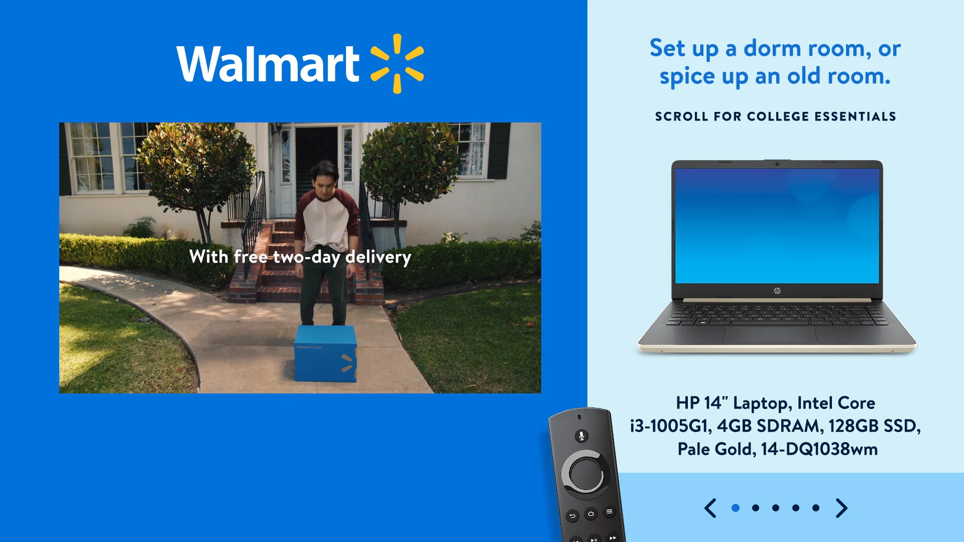 Retail - 2020 Q3 Walmart - Back to College - Walkthrough on Vimeo