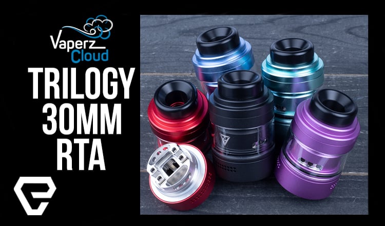 Vape Product Review: Vaporz Cloud TRILOGY 30MM RTA on Vimeo