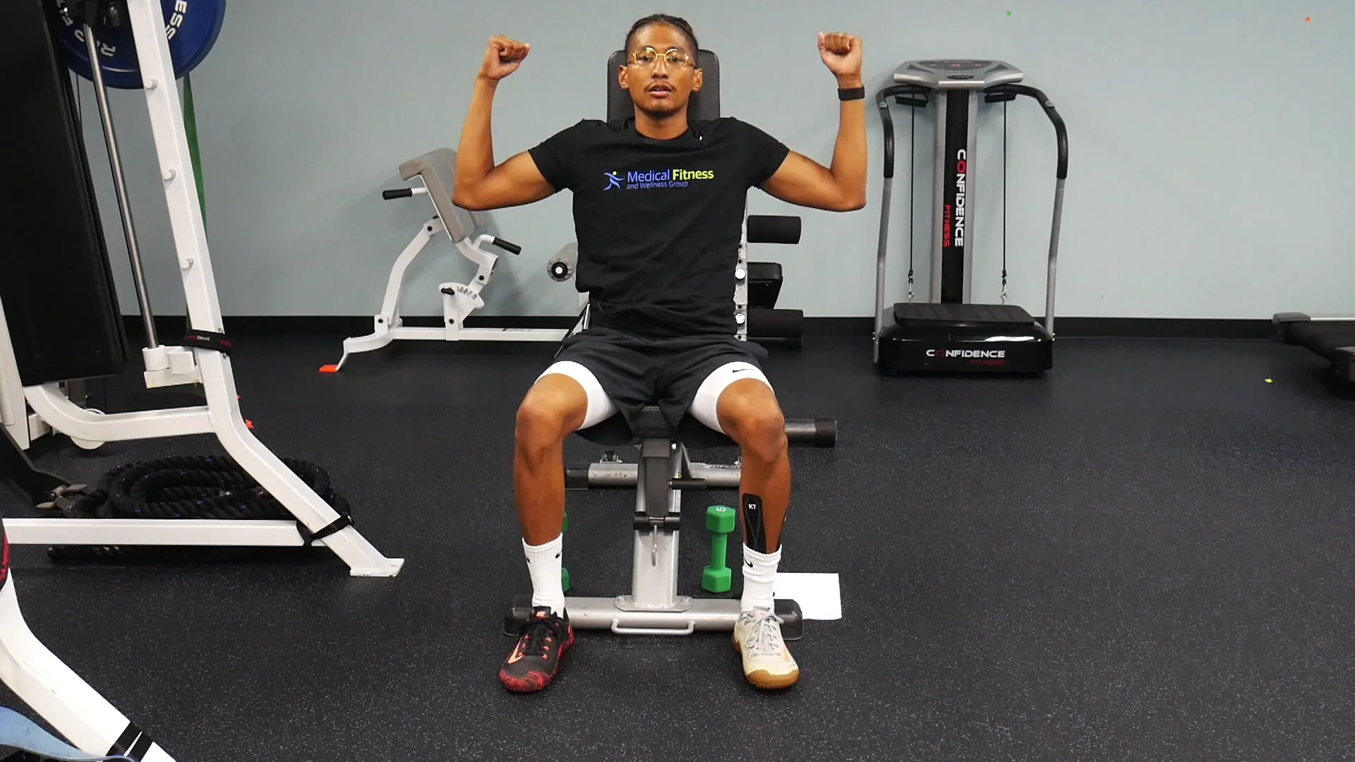 Watch Chair Aerobics Boxing Class for Seniors Online | Vimeo On Demand ...