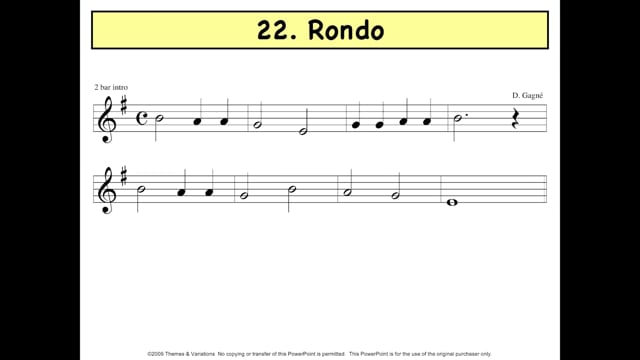 Rondo | MusicplayOnline
