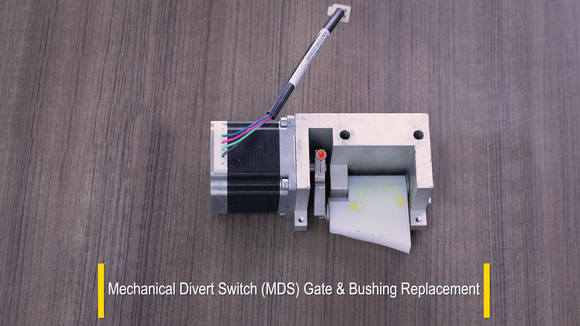 Shoe Sorter SL2: Mechanical Divert Switch (MDS) Gate & Bushing ...