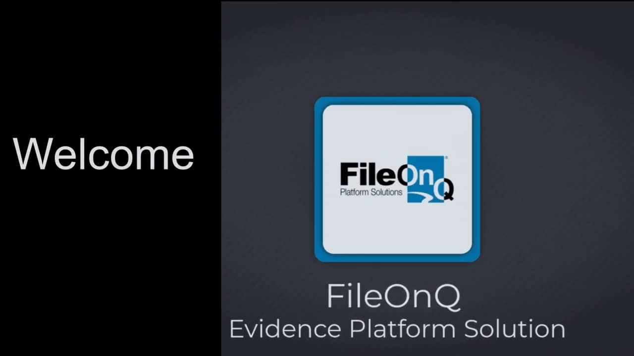 FileOnQ Evidence Platform Solution - Extended Version on Vimeo