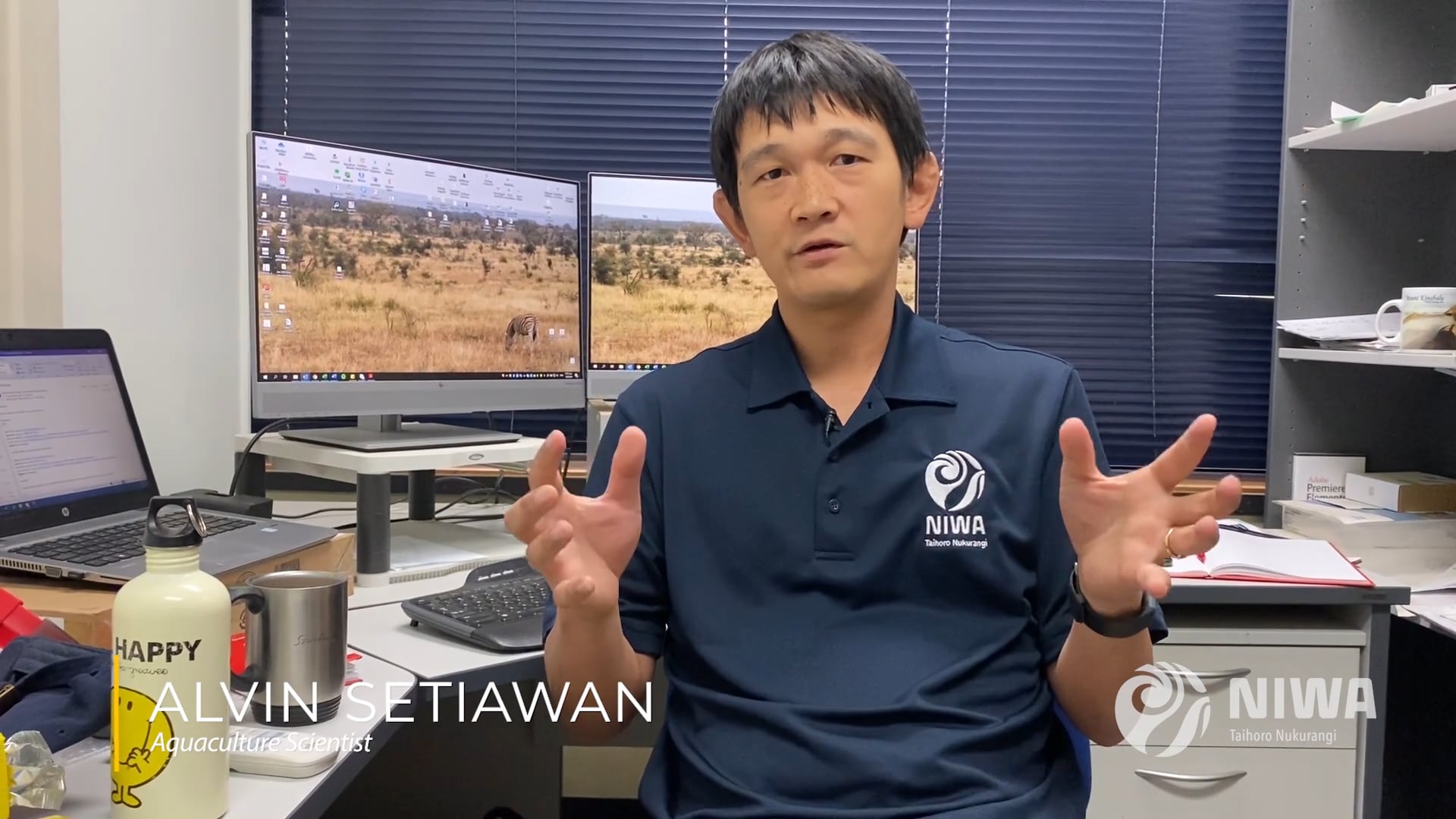 Dr Alvin Setiawan talks about recirculating aquaculture systems on Vimeo