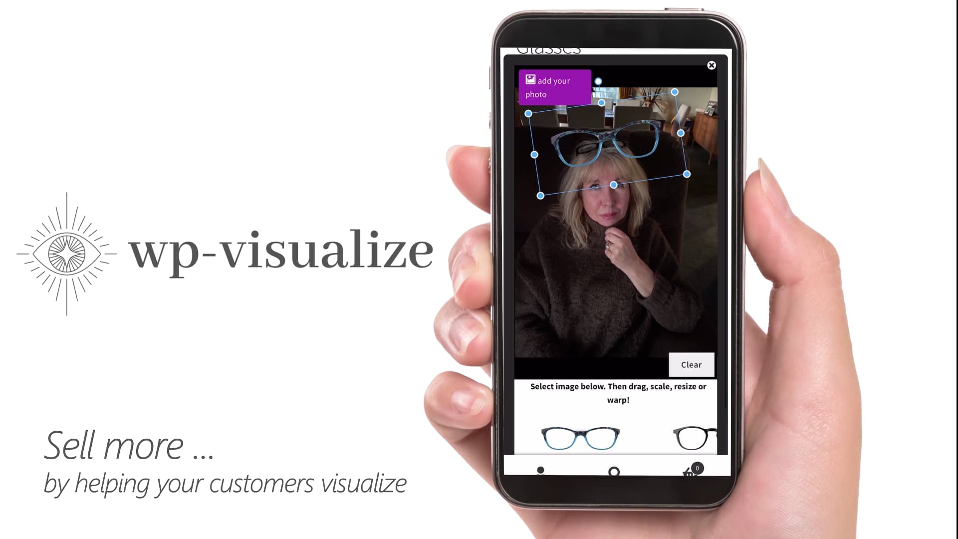 Visualize glasses - boost sales and customer engagement on Vimeo