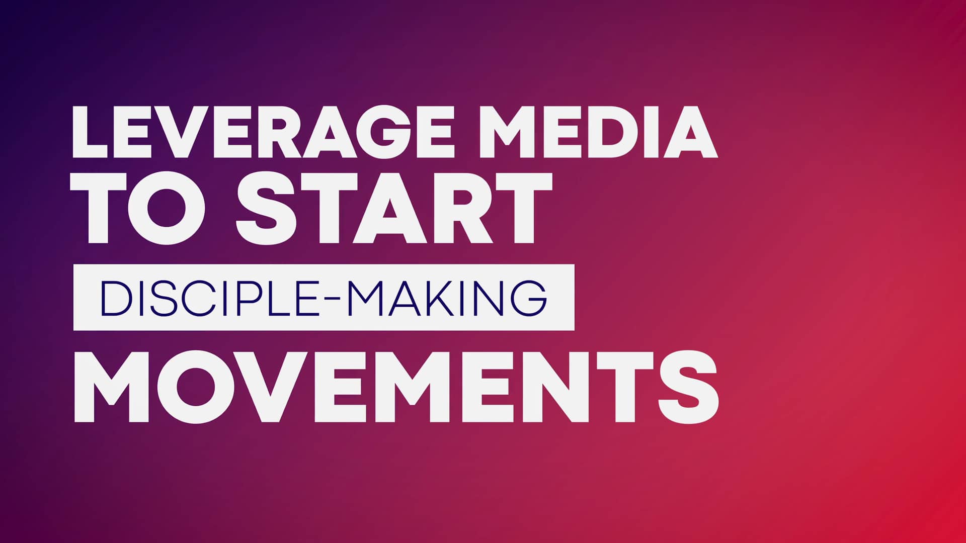 What is media to movements? on Vimeo