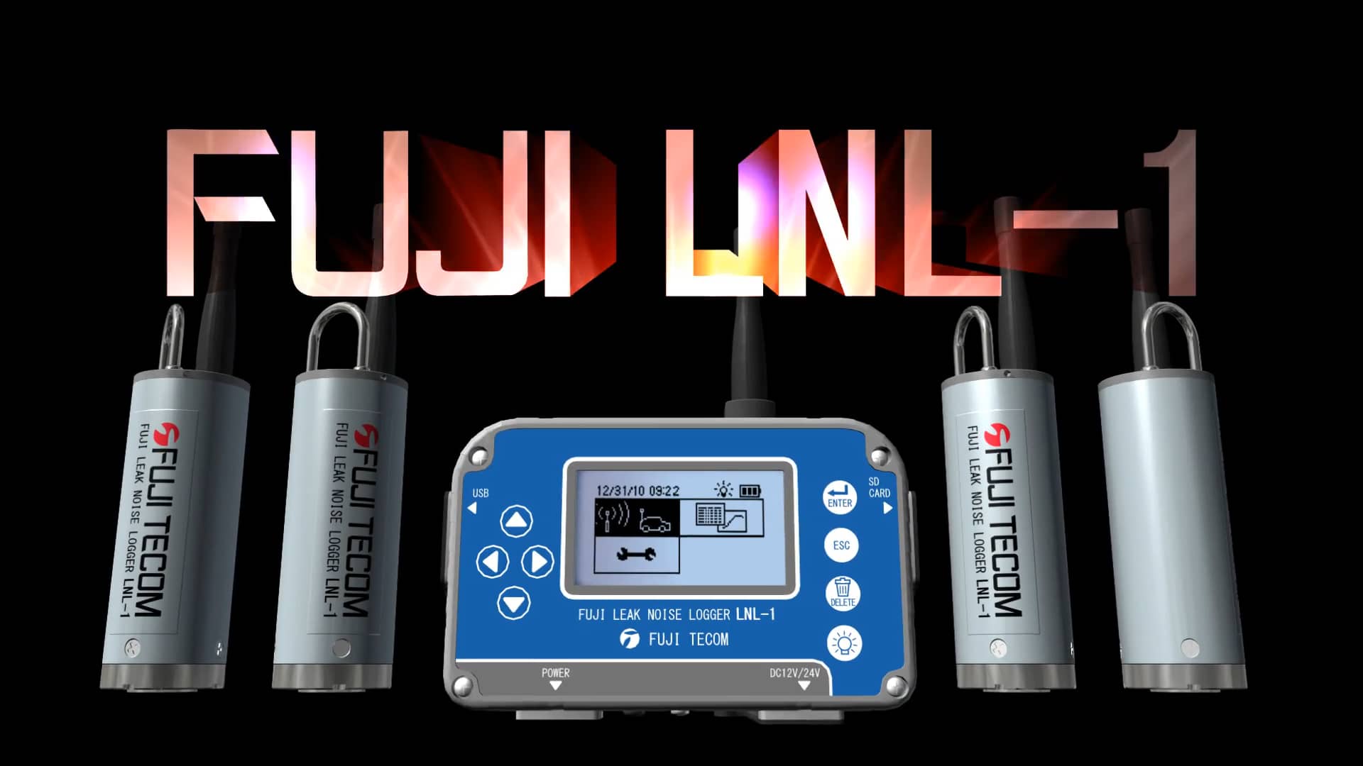 Fuji Leak Noise Logger System LNL-1 FUJI Leak Nets on Vimeo