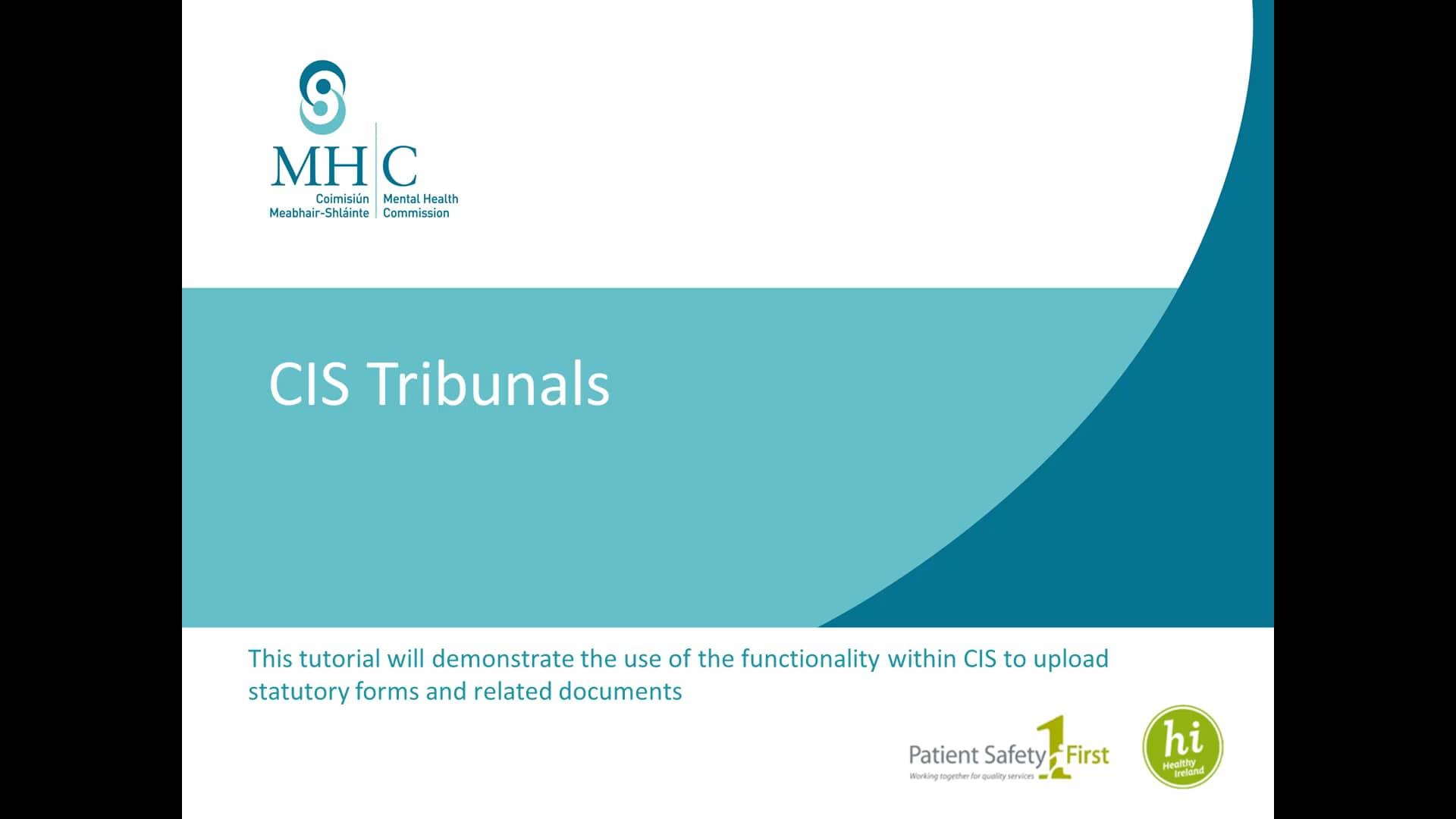 CIS Training for uploading statutory forms and related documents to CIS ...