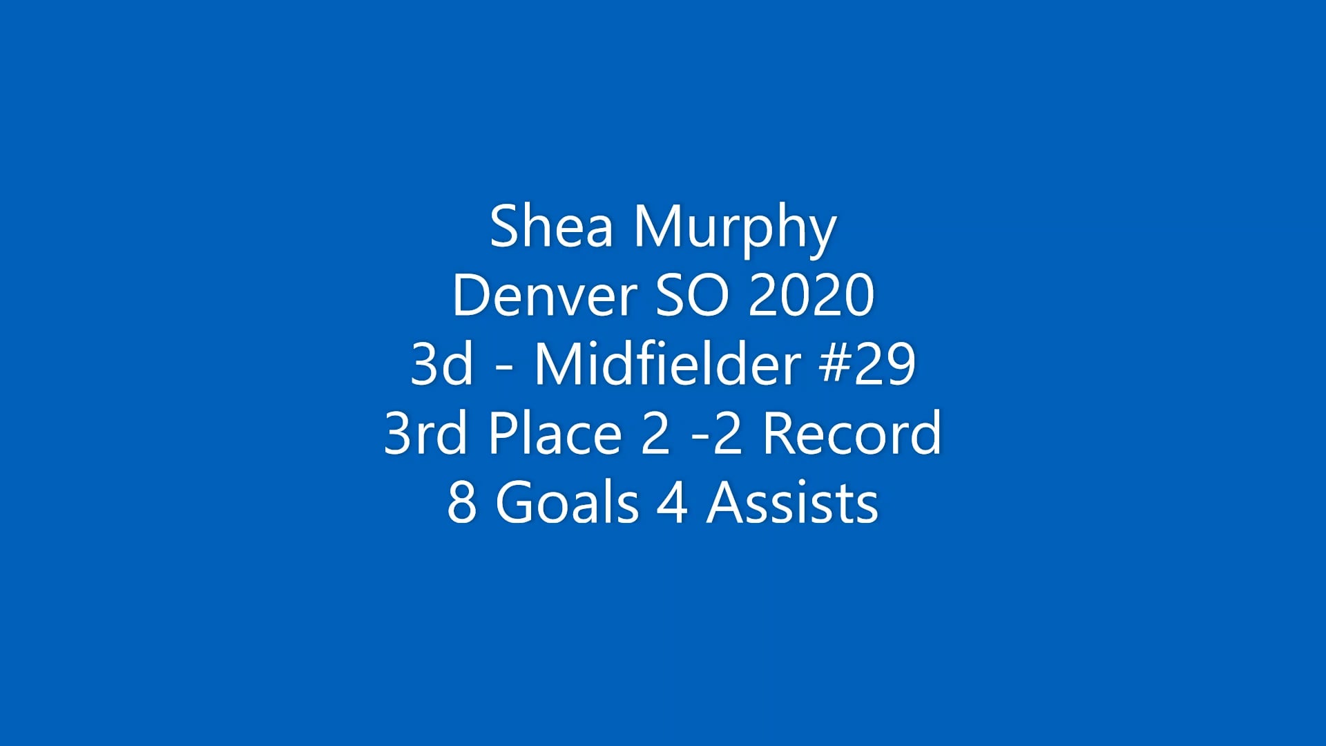Shea Murphy 2020 Denver Shootout on Vimeo