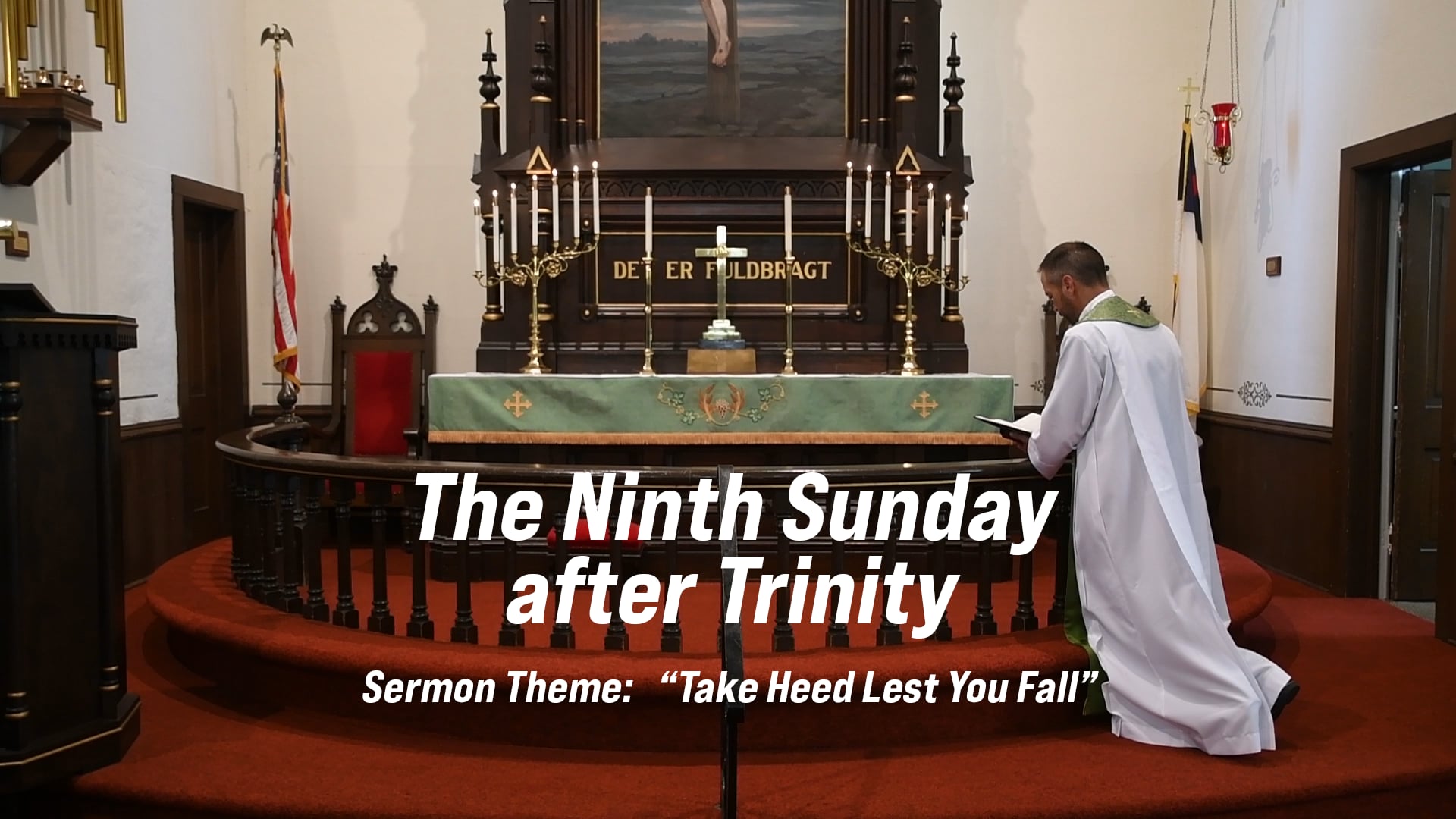 The Ninth Sunday after Trinity on Vimeo