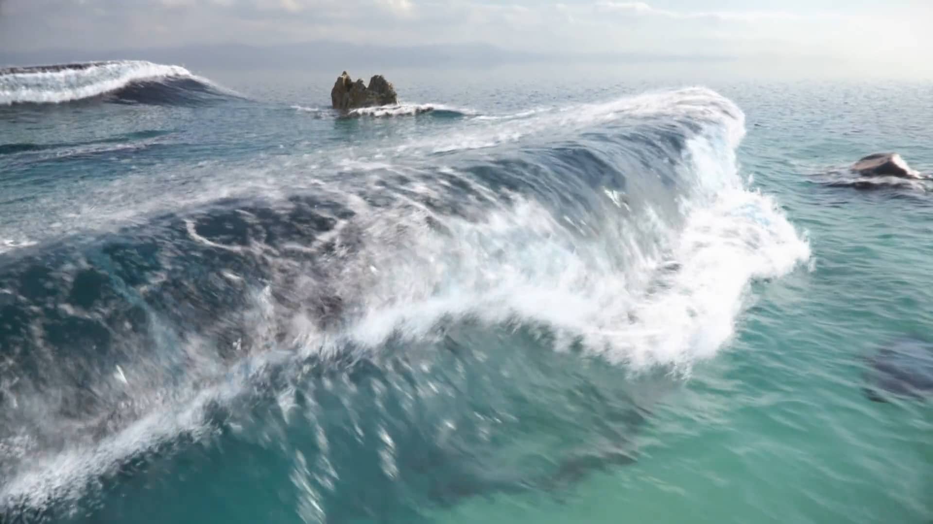 Phoenix FD 4 Breaking Wave RND Final Render on Vimeo