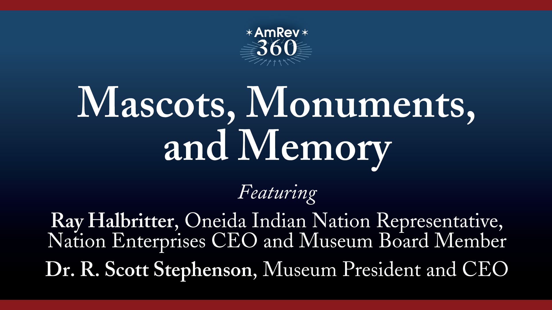 AmRev360: Mascots, Monuments, and Memory on Vimeo