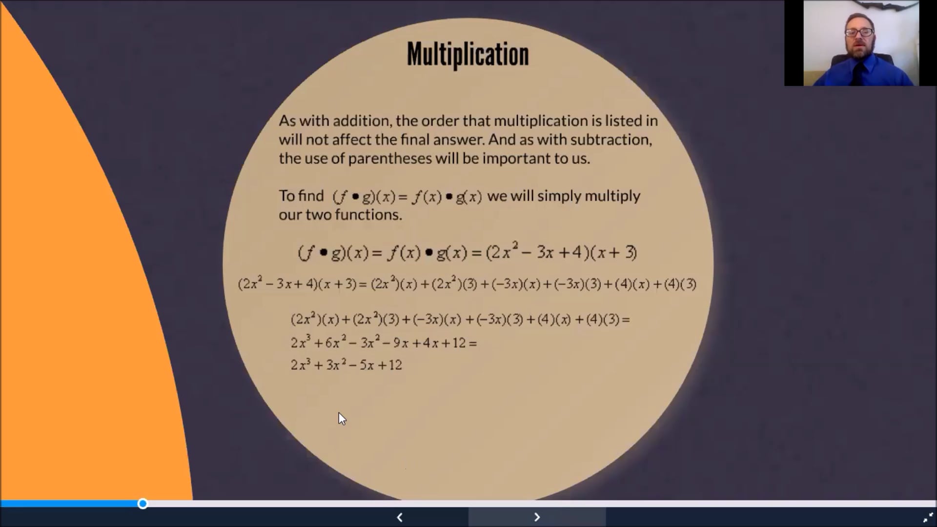 Algebra 2 class 12 on Vimeo
