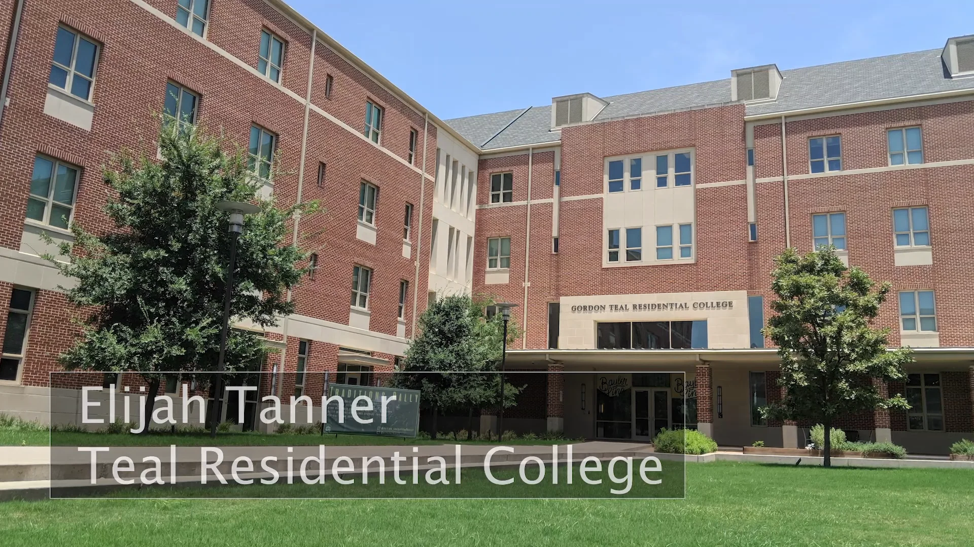 Teal Residential College Resident Chaplain--Elijah Tanner on Vimeo