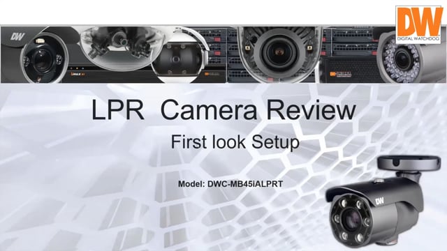 MEGApix® 5MP License Plate Recognition (LPR) bullet camera with 6~50mm ...