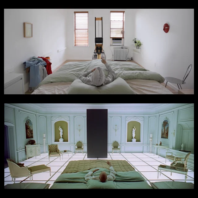 2001 A Space Odyssey Monolith Bed