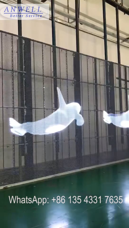 Mesh led screen overview-ANWELL on Vimeo