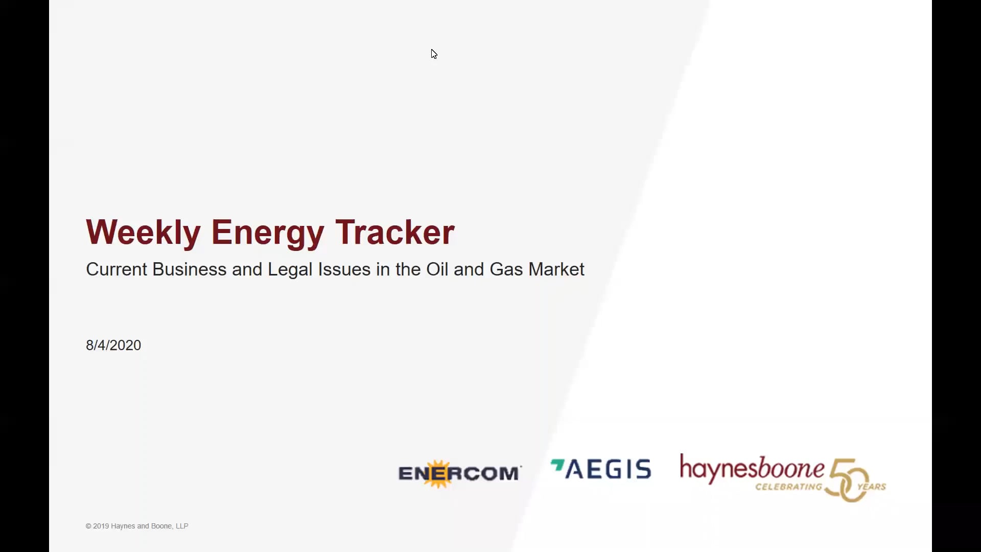 Weekly Energy Tracker - 08042020 on Vimeo