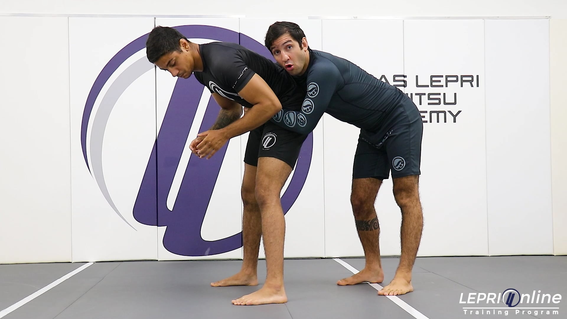 Lepri BJJ Online Training: Pummeling to S Grips to Ankle Trap Takedown to B