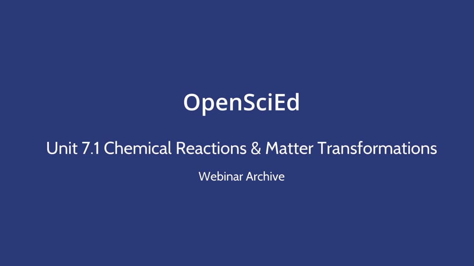 Chemical Reactions for 7th Grade Chemistry - MS-PS1-1, MS-PS1-2, MS-PS1 ...