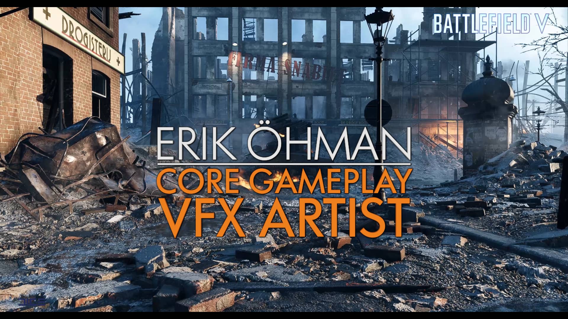 Erik Öhman - Battlefield V VFX Showreel 2020 on Vimeo