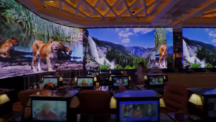 110ft Sportsbook Direct View LED Videowall with Samsung | Digital ...