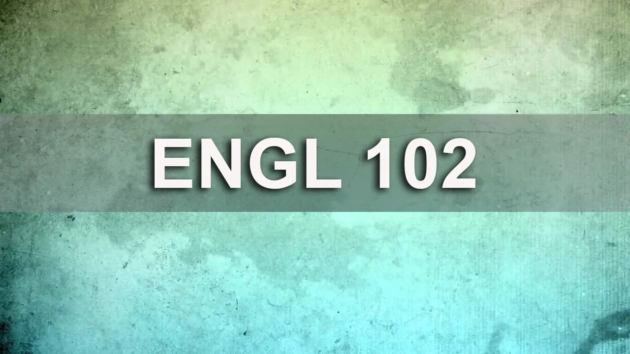 ENGL 102 - English 102 Rivers on Vimeo