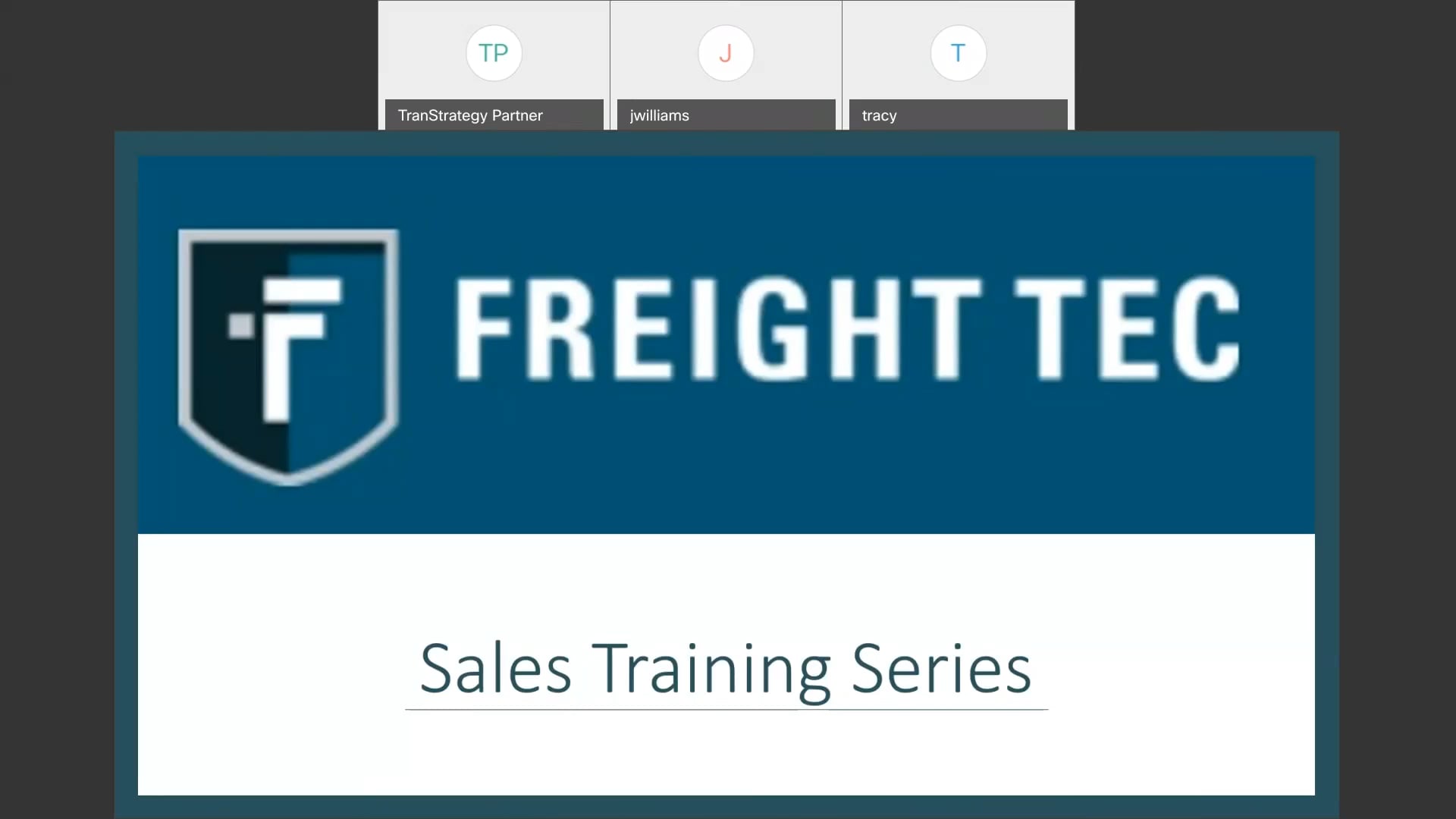 Freight-Tec Agent Training Program-20200721 2002-1 on Vimeo
