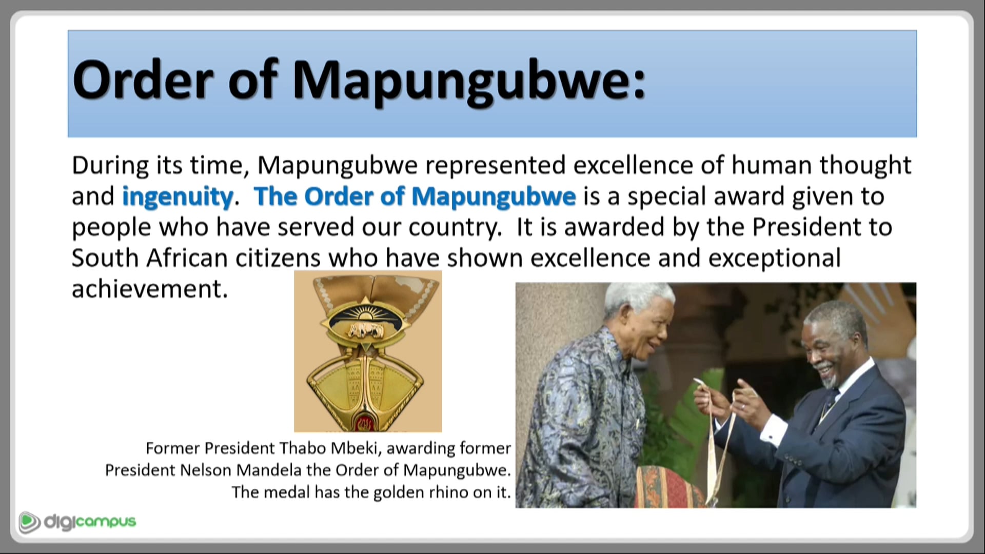 Term 1_English_Grade 6 - Social Sciences - History - Mapungubwe - World ...