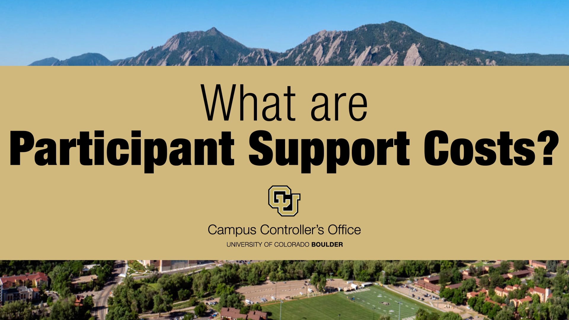 Participant Support Costs on Vimeo