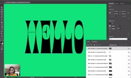 How To Use Variable Fonts In Illustrator On Vimeo